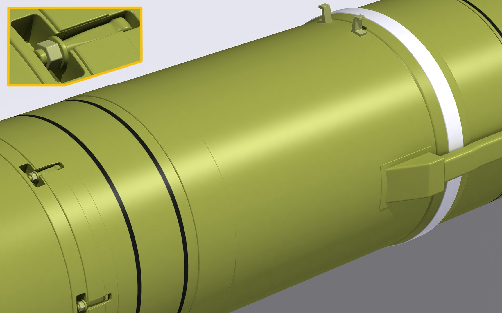 3D Model 9M79-1 Tochka-U Missile - TurboSquid 1946801