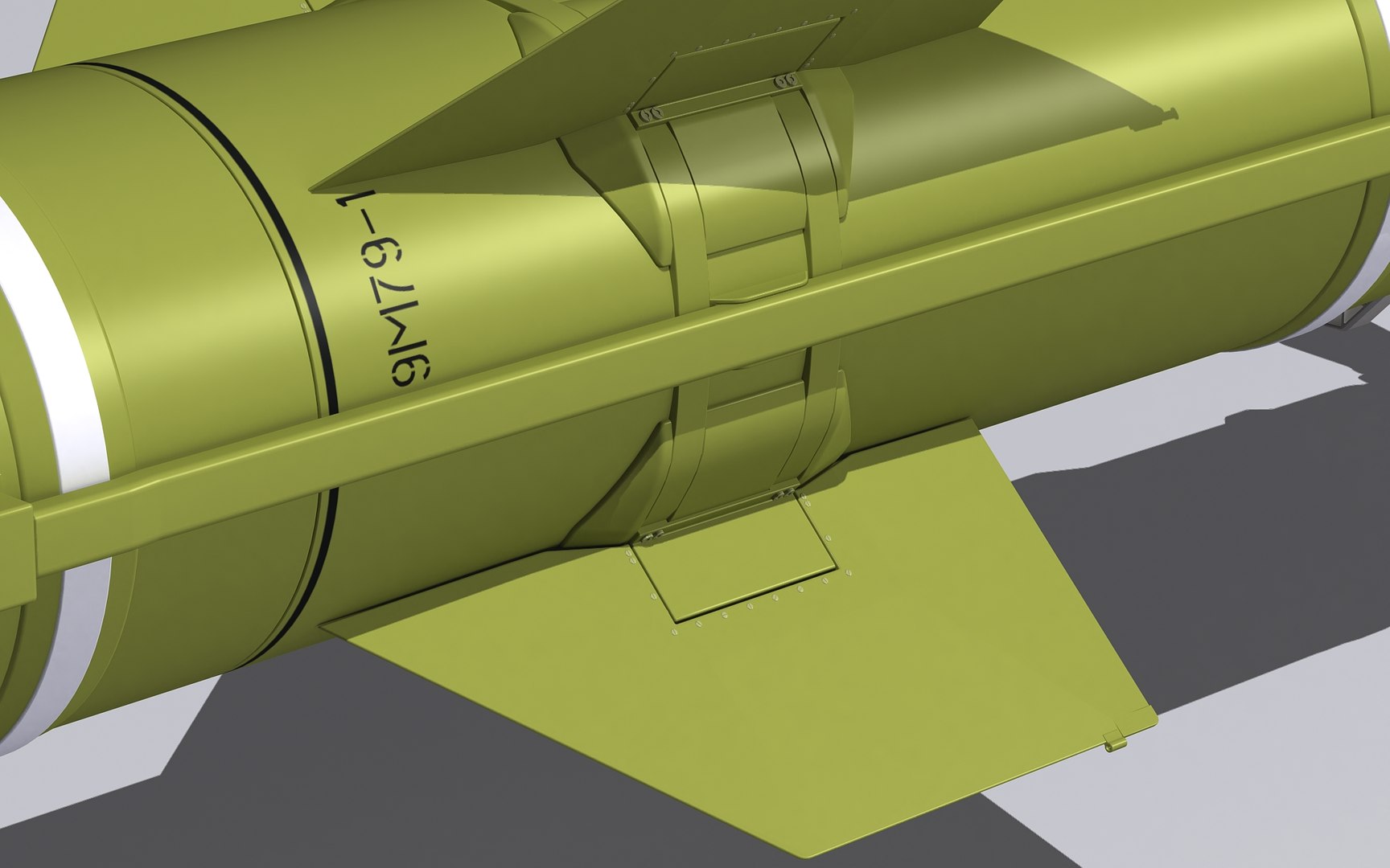 3D Model 9M79-1 Tochka-U Missile - TurboSquid 1946801