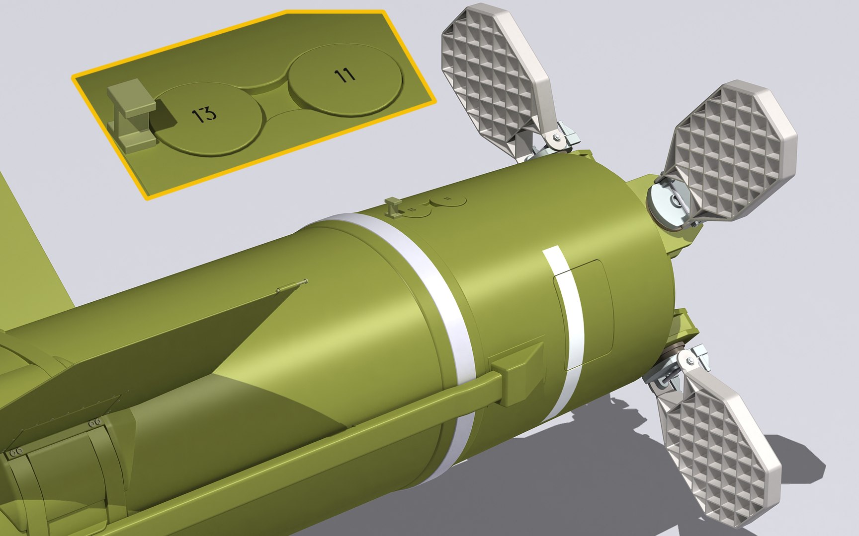 3D Model 9M79-1 Tochka-U Missile - TurboSquid 1946801