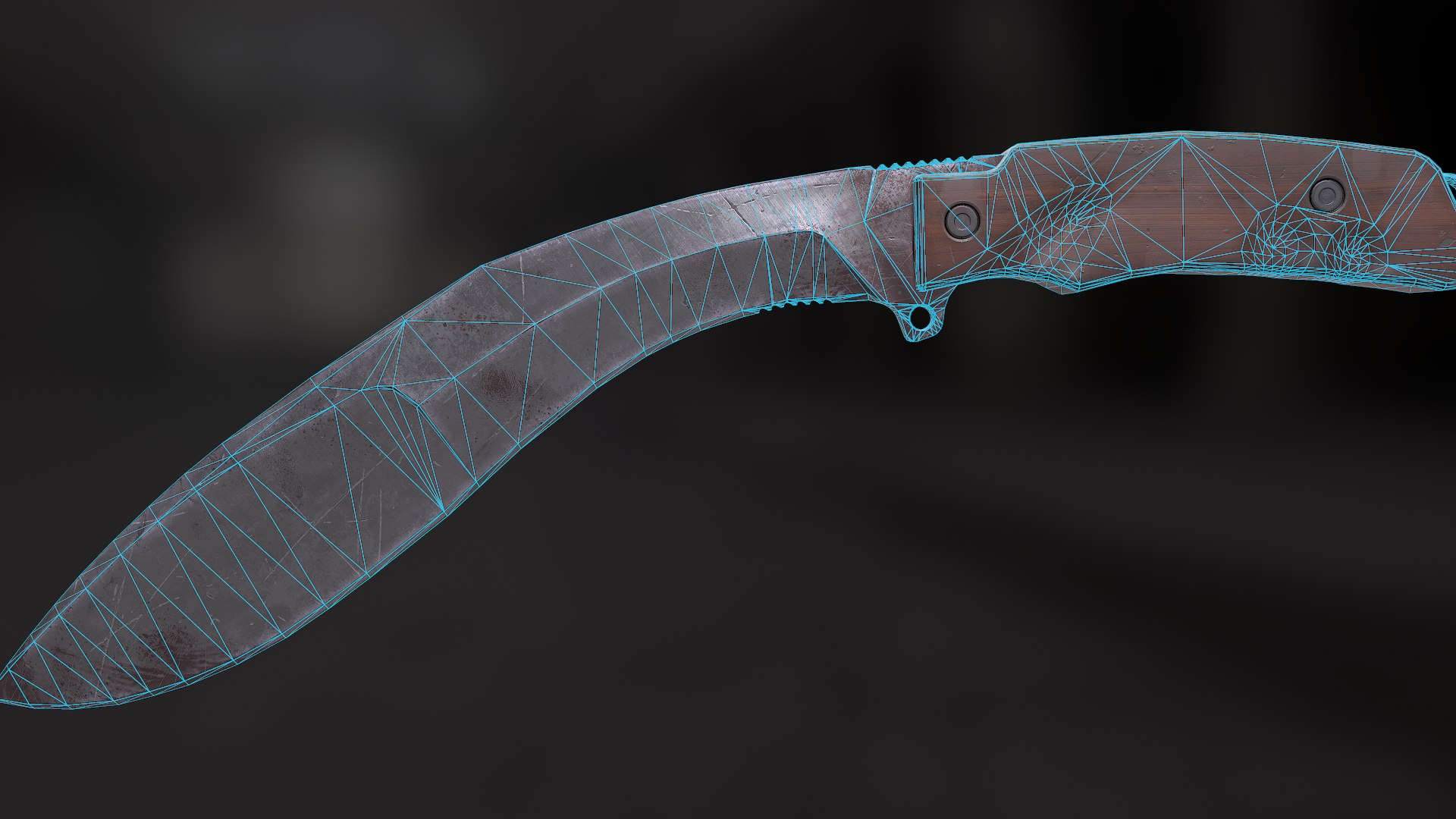3D Model Blender Knife - TurboSquid 1363815