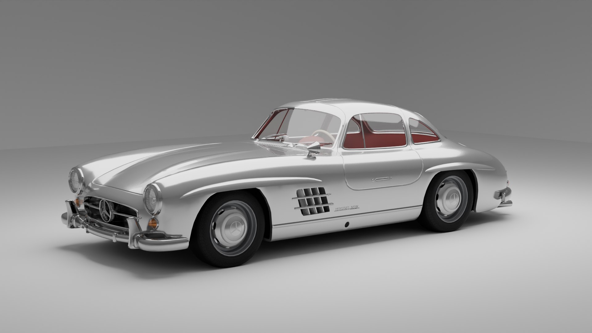 Mercedes-Benz 300SL 3D Model - TurboSquid 2315807