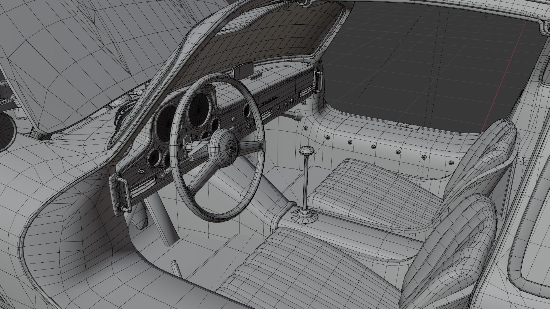 Mercedes-Benz 300SL 3D Model - TurboSquid 2315807