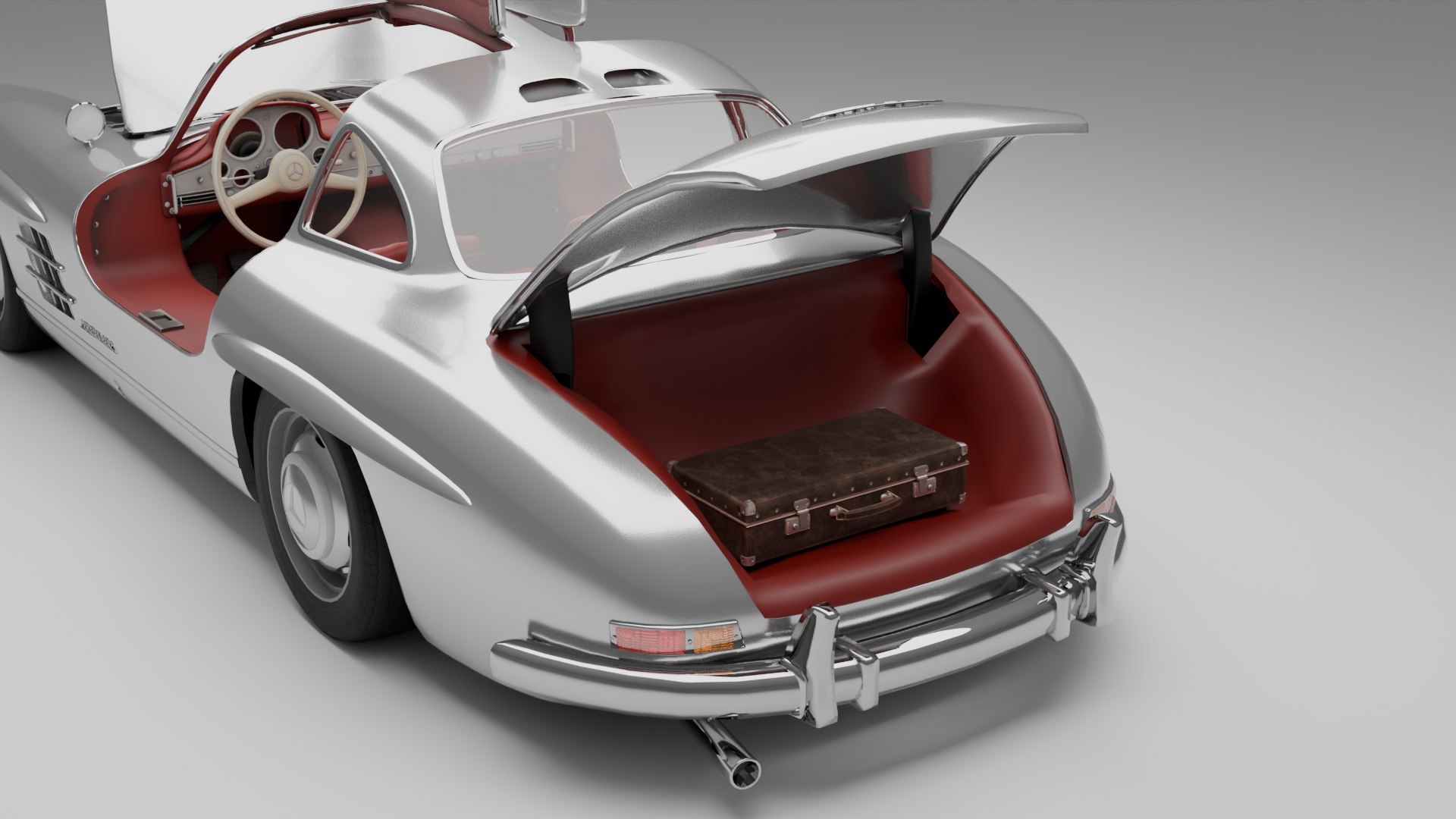 Mercedes-Benz 300SL 3D Model - TurboSquid 2315807