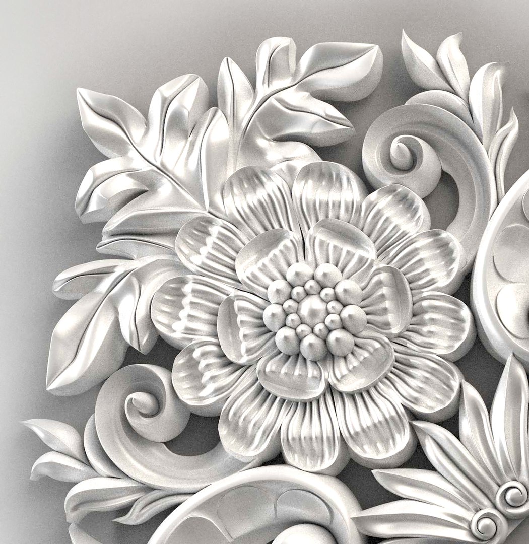 WALL MOLDING PLINTH CUTOUT DECOR FOR CNC 3D Model - TurboSquid 2254430