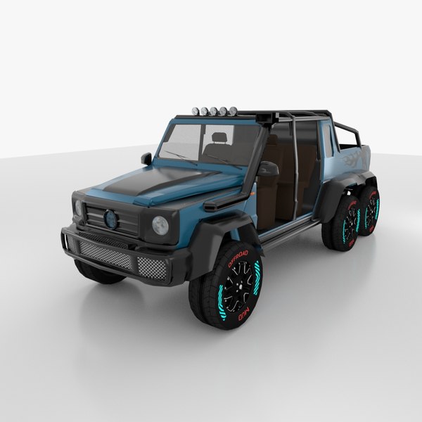 Jeep 6x6 model - TurboSquid 1969227