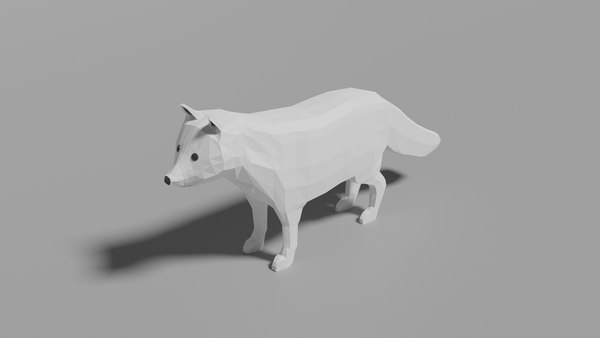 Arctic fox 3D model - TurboSquid 1634834