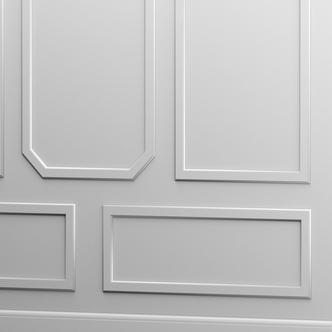 3D Molding Wall - TurboSquid 1660854