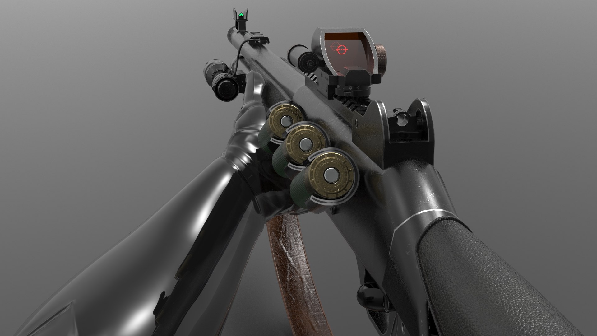 3D Shotgun M4 Fps - Tps Model - TurboSquid 2397541