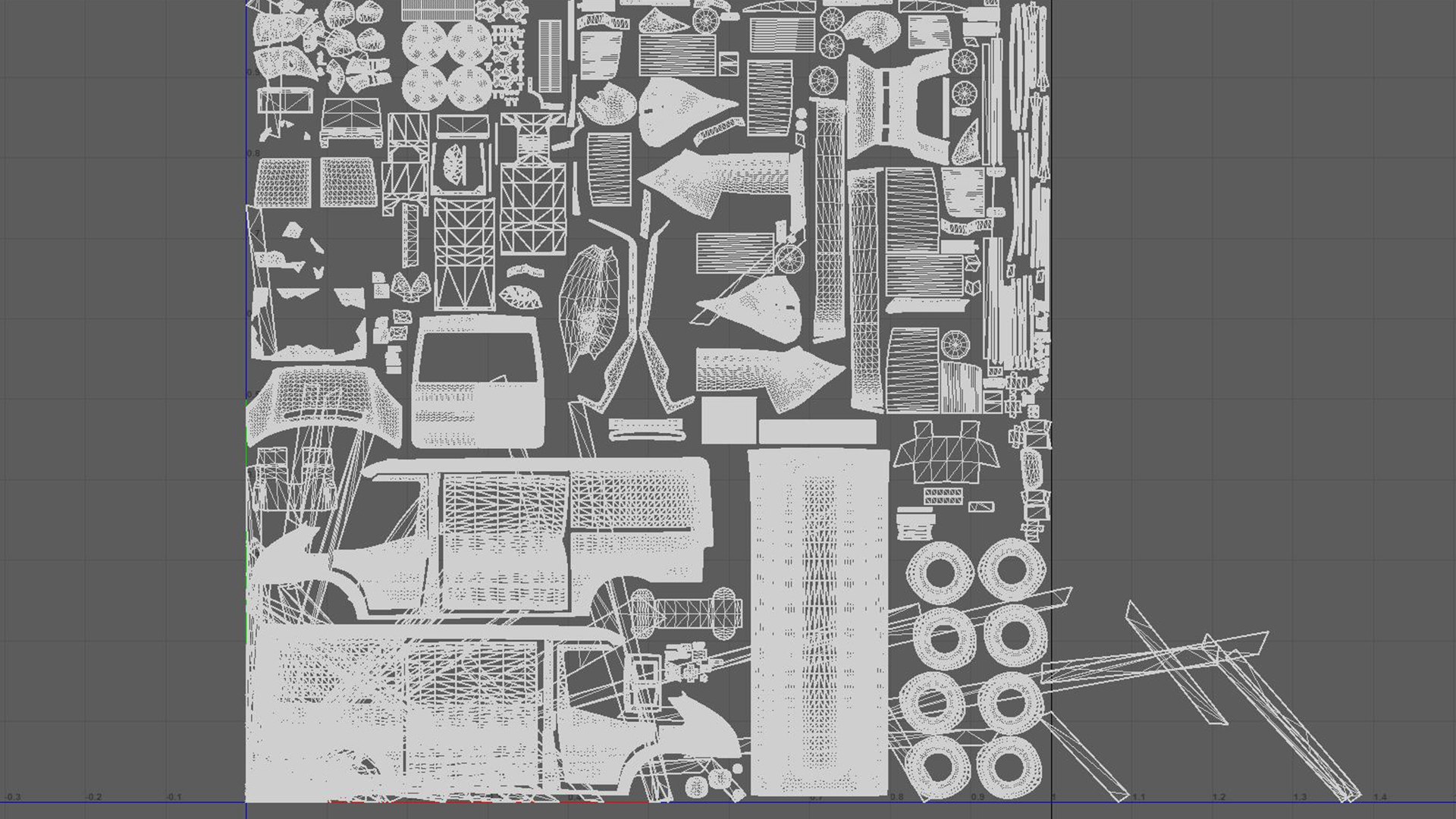 3D Abandoned Cars Destroyed Vehicles Pack A2 Model - TurboSquid 1832921