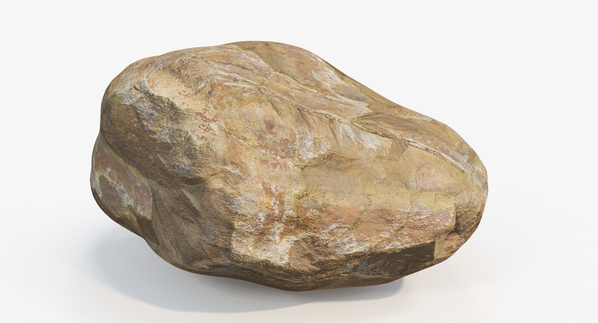 French Coastline Rock Block 3D Model - TurboSquid 1405772