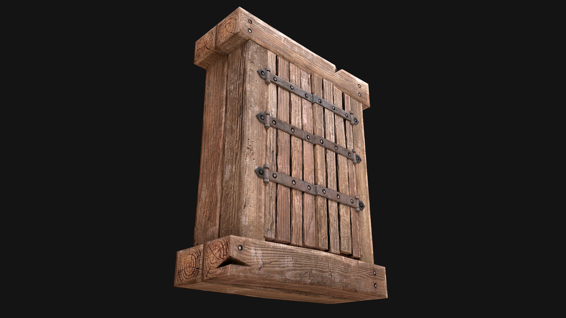 3D Medieval Windows Set Model - TurboSquid 2153252