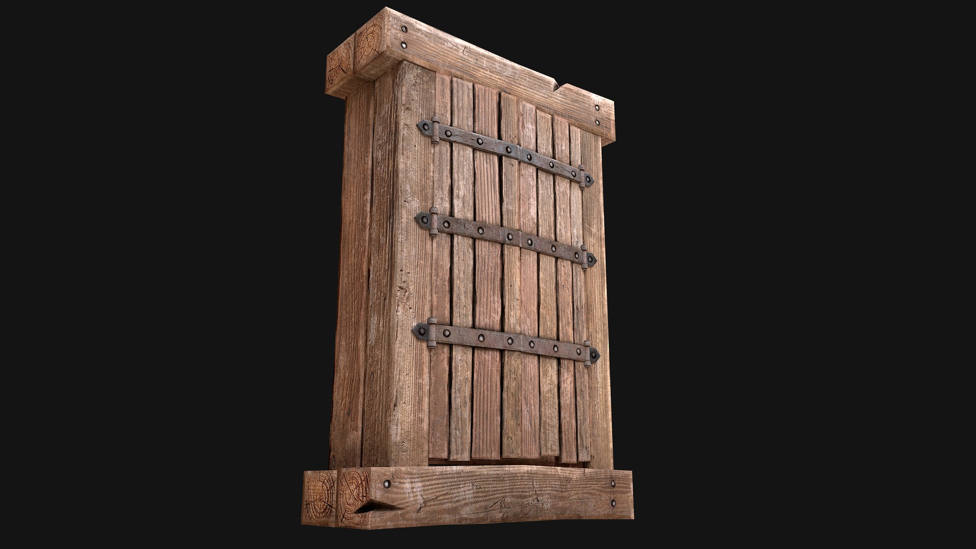 3D Medieval Windows Set Model - TurboSquid 2153252
