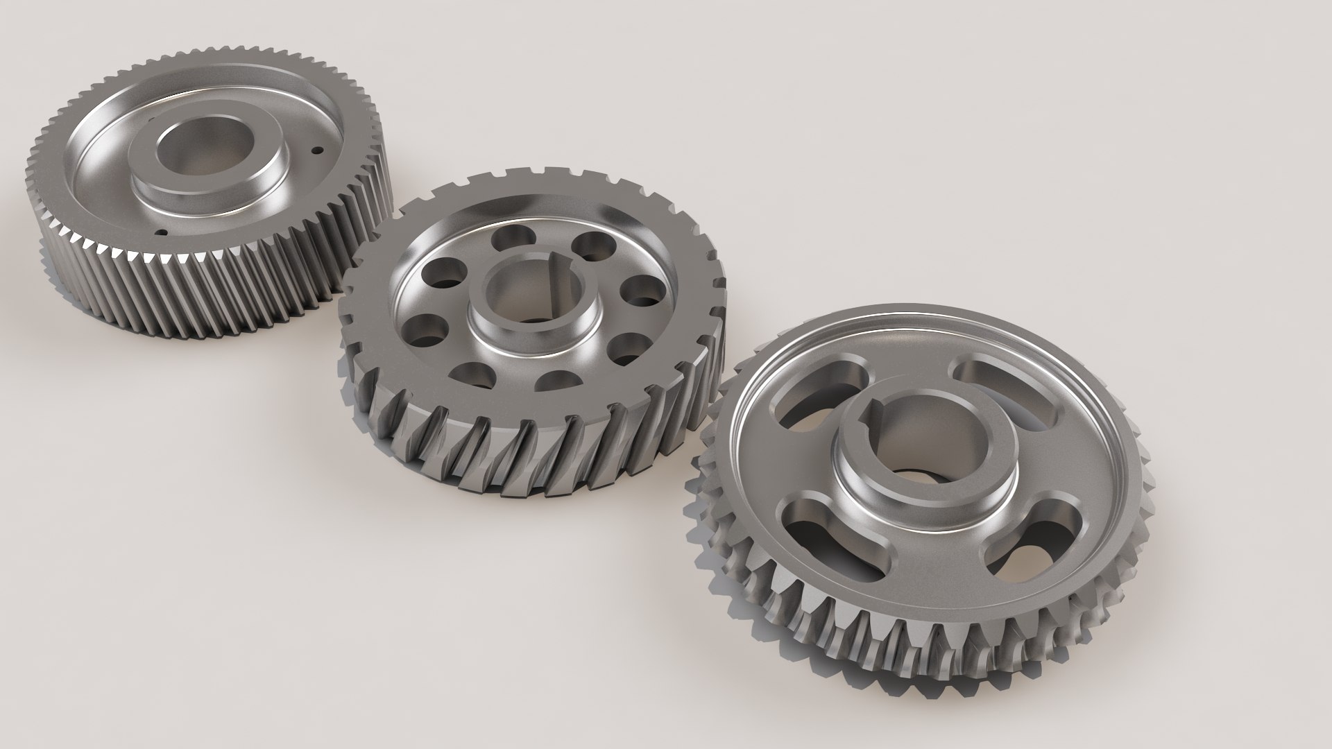 3d Model Gear Set