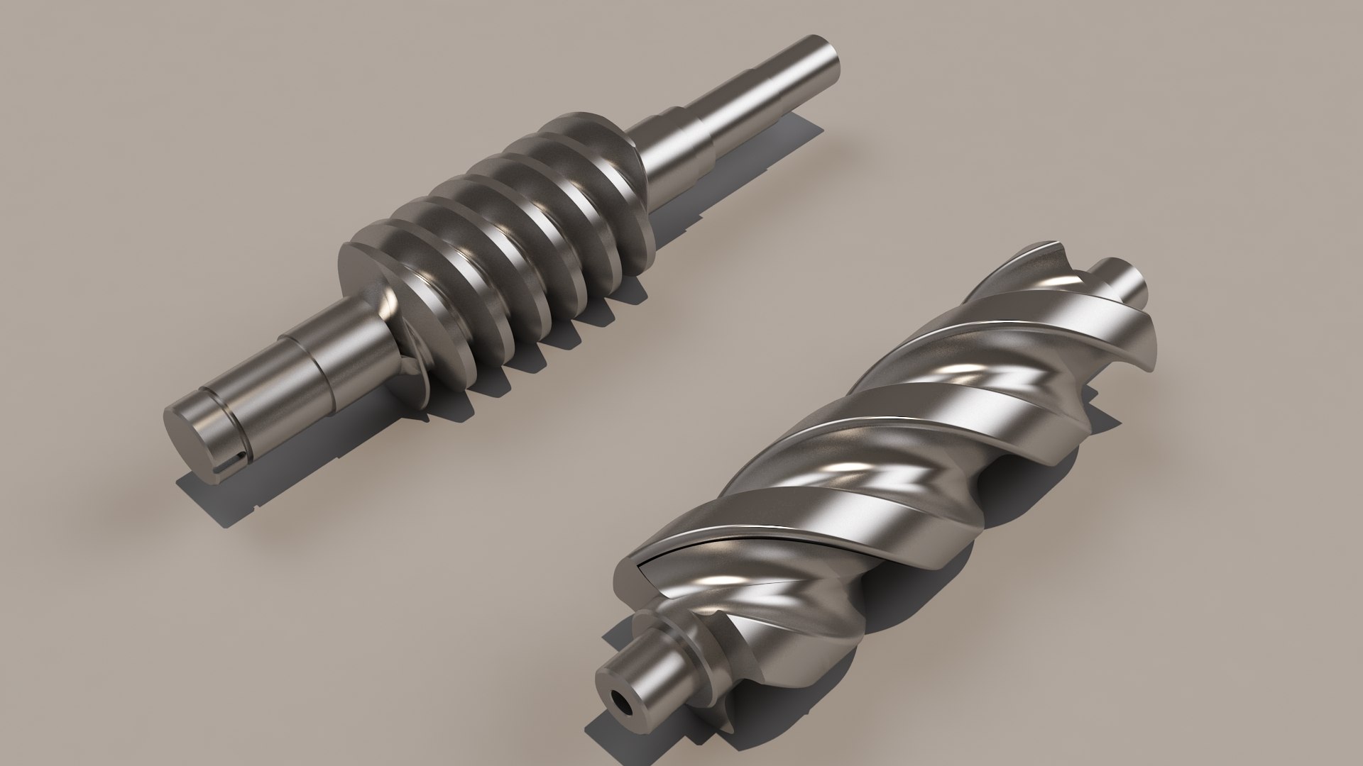 3d Model Gear Set