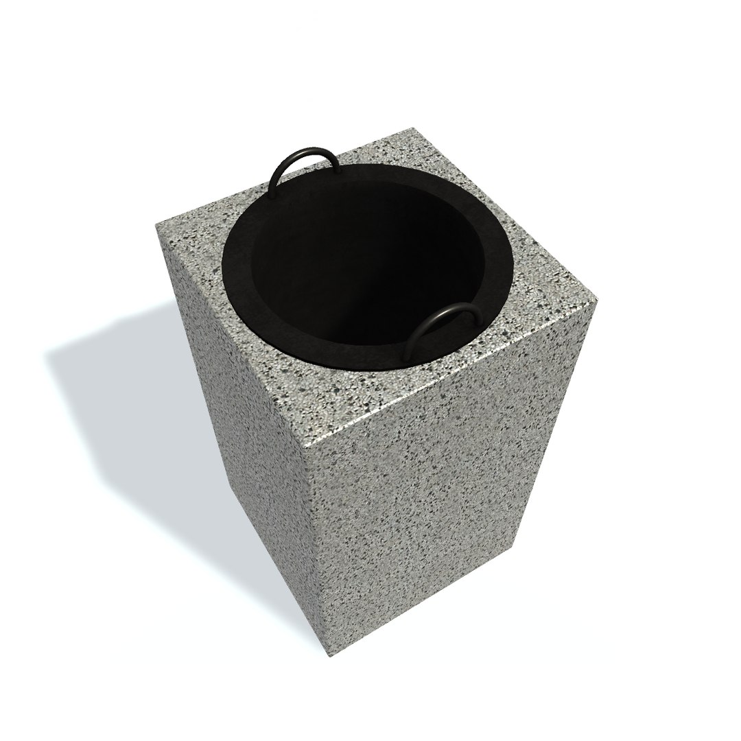 3D Refuse Bin G Model - TurboSquid 1645917