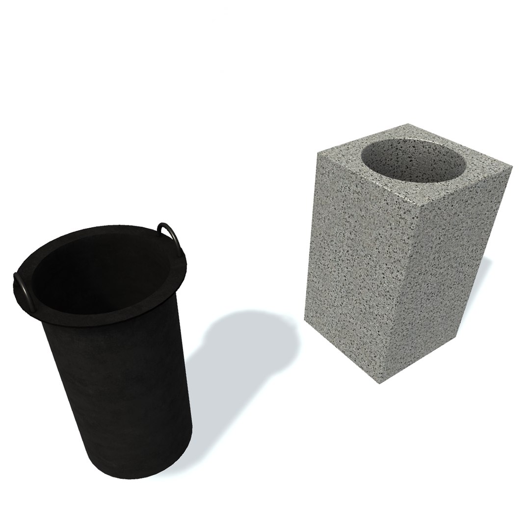 3D Refuse Bin G Model - TurboSquid 1645917