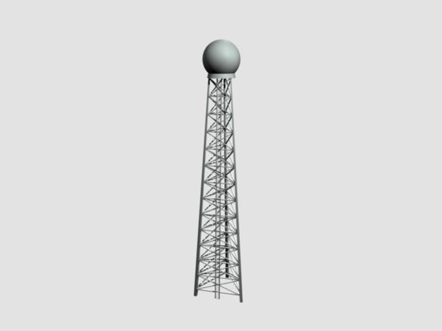 3d Doppler Tower Model