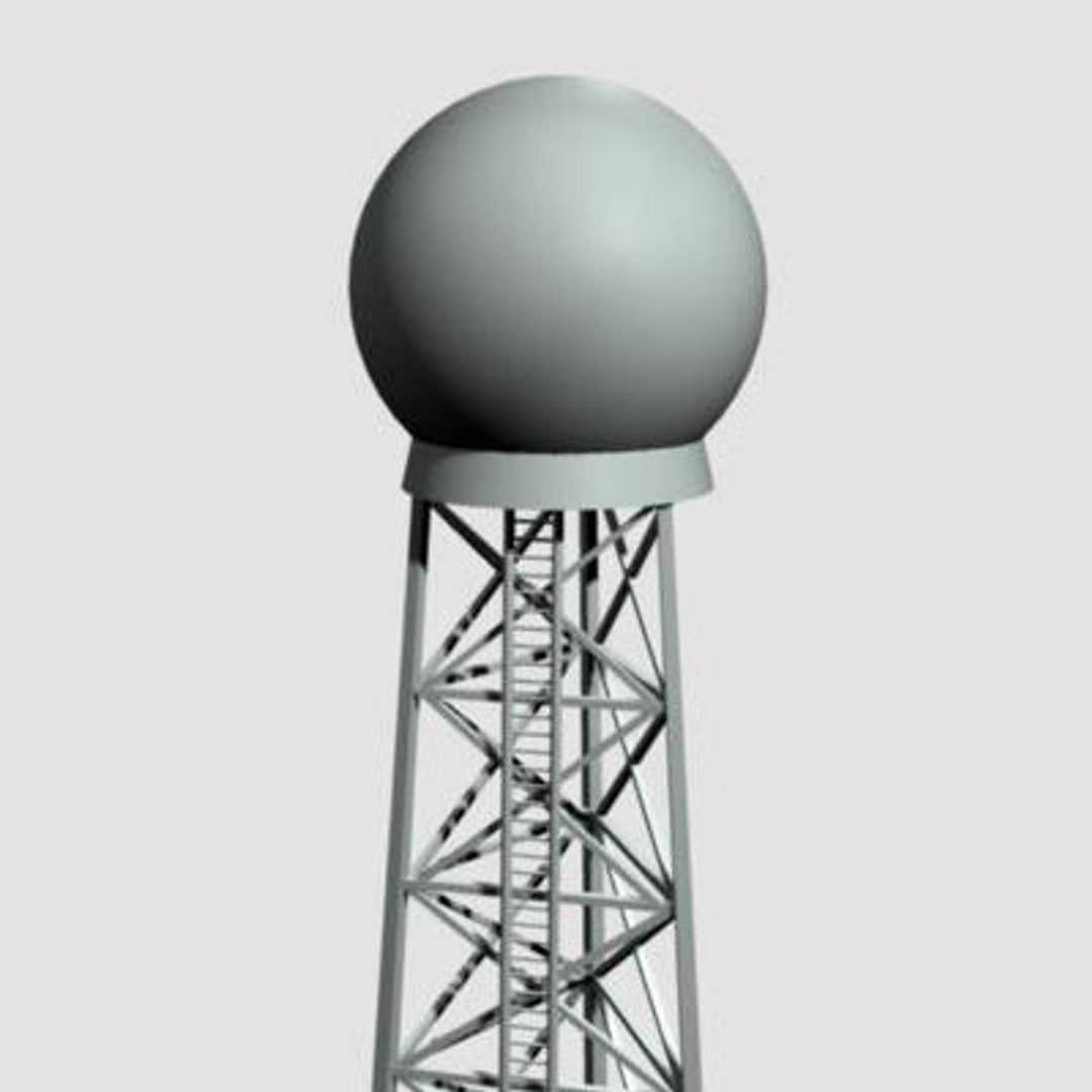 3d Doppler Tower Model