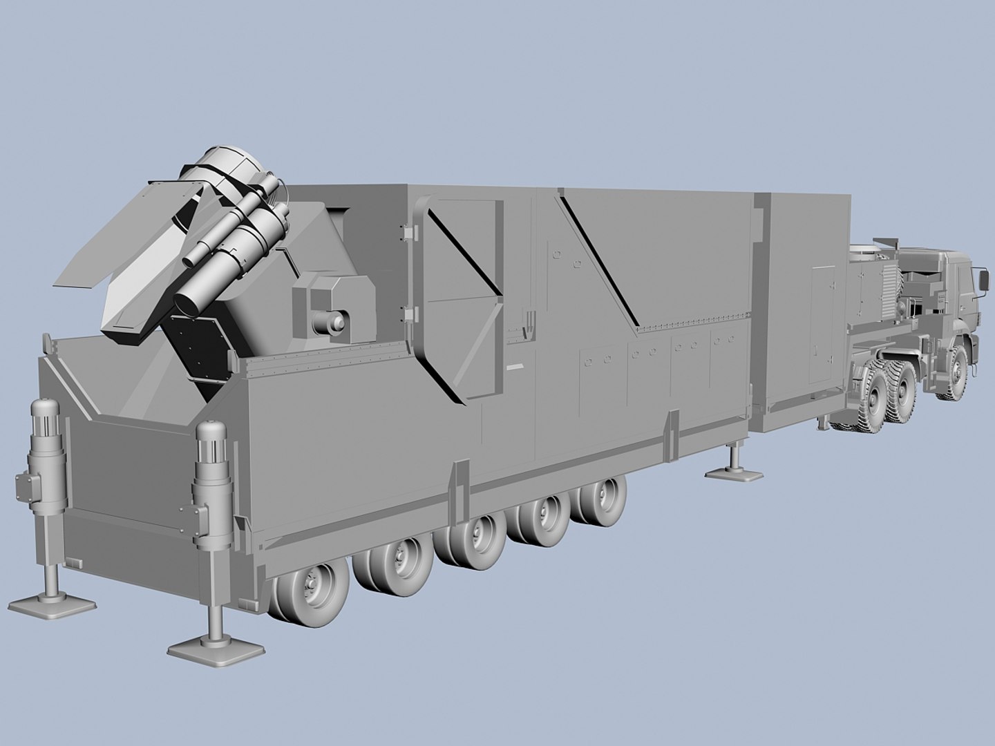 3D Peresvet Russian Self-propelled - TurboSquid 1274996