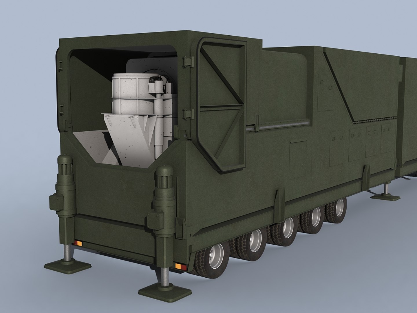 3D Peresvet Russian Self-propelled - TurboSquid 1274996