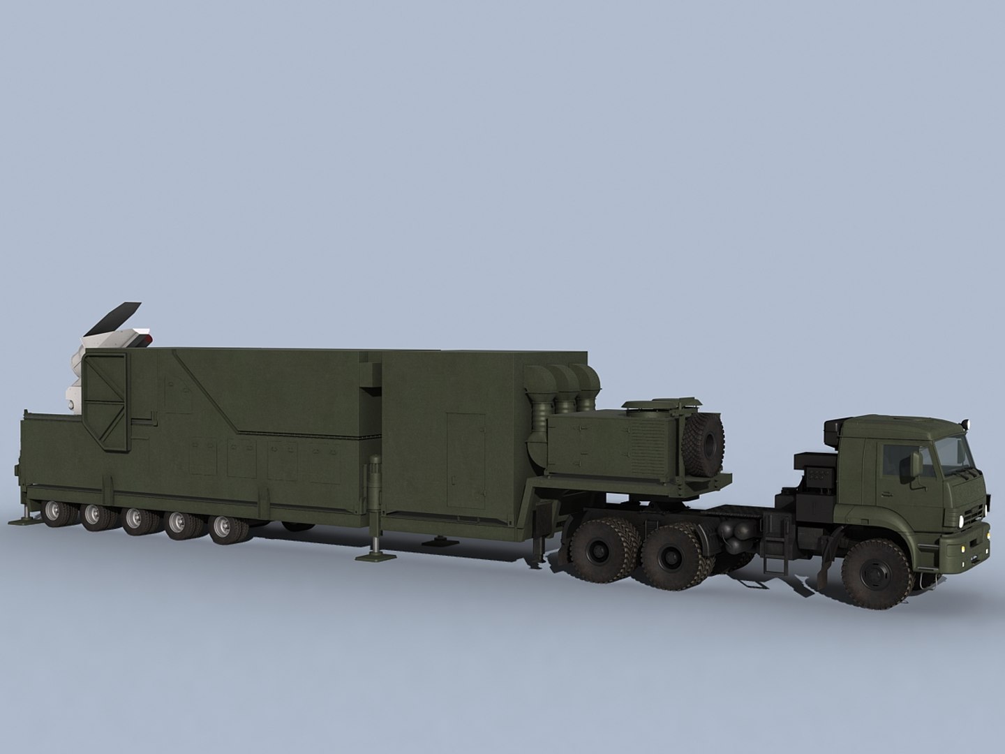 3D Peresvet Russian Self-propelled - TurboSquid 1274996