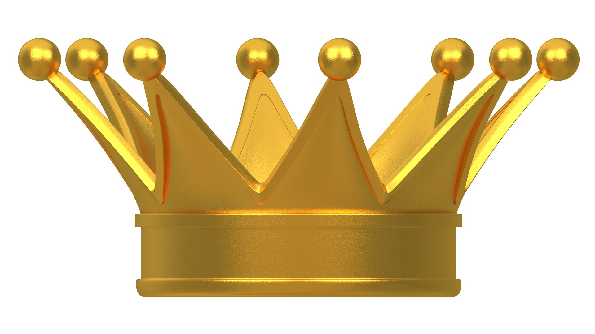 Royal Coronation Gold Crown 3D Model - TurboSquid 1858896