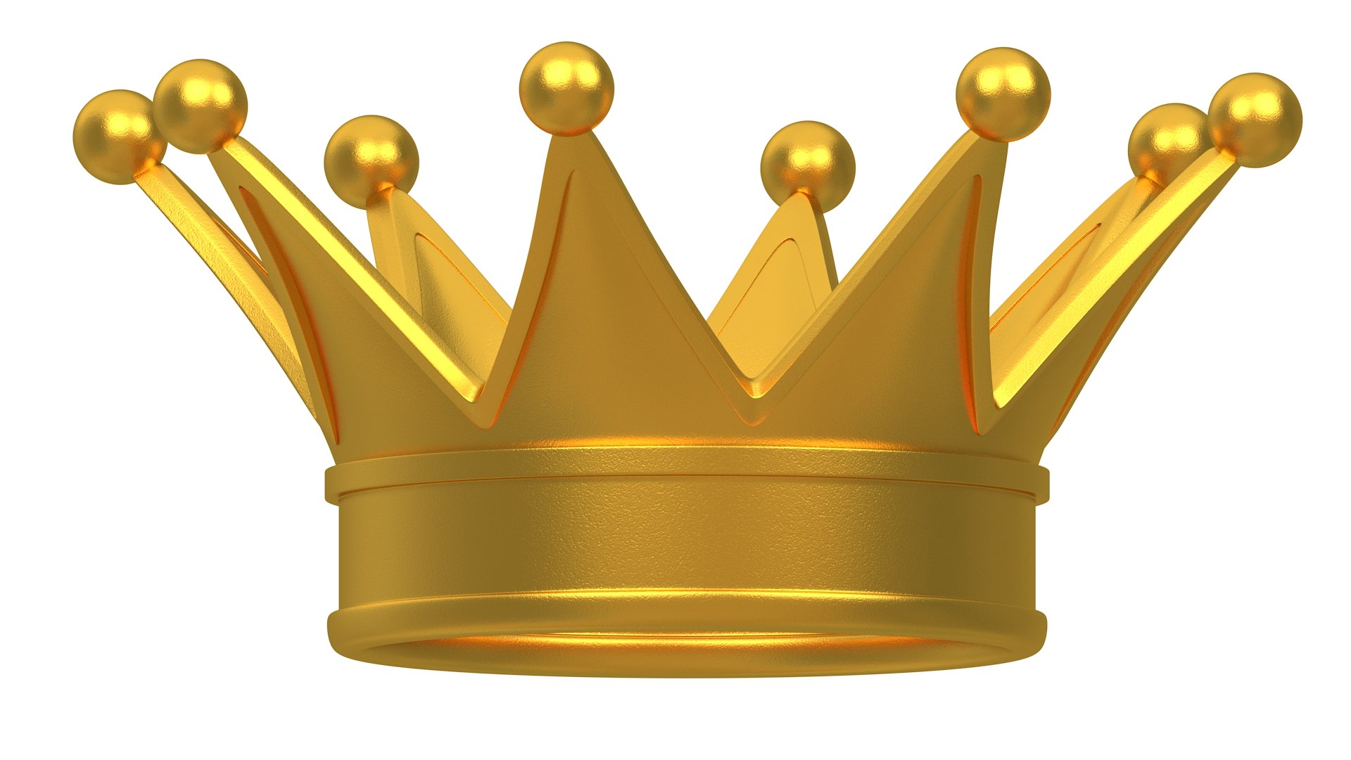 Royal Coronation Gold Crown 3D Model - TurboSquid 1858896