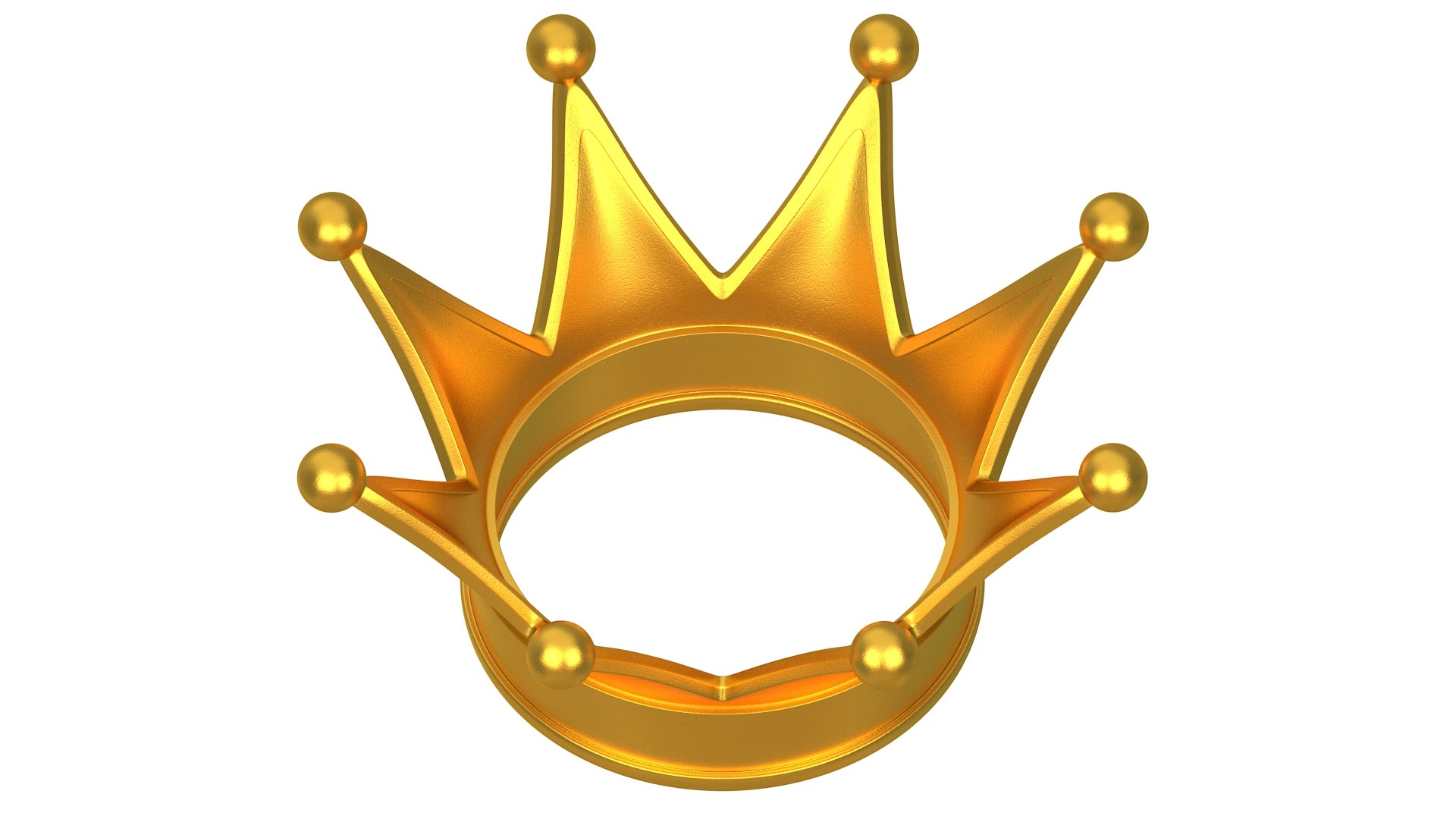Royal Coronation Gold Crown 3D Model - TurboSquid 1858896