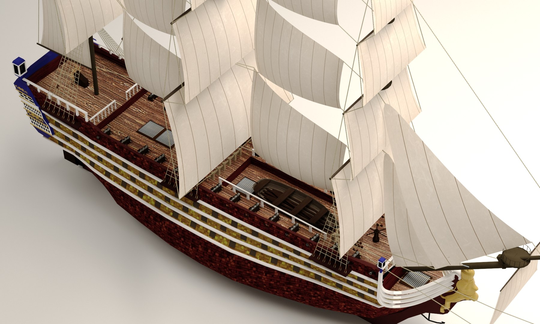 Ship 3D Model - TurboSquid 1932828