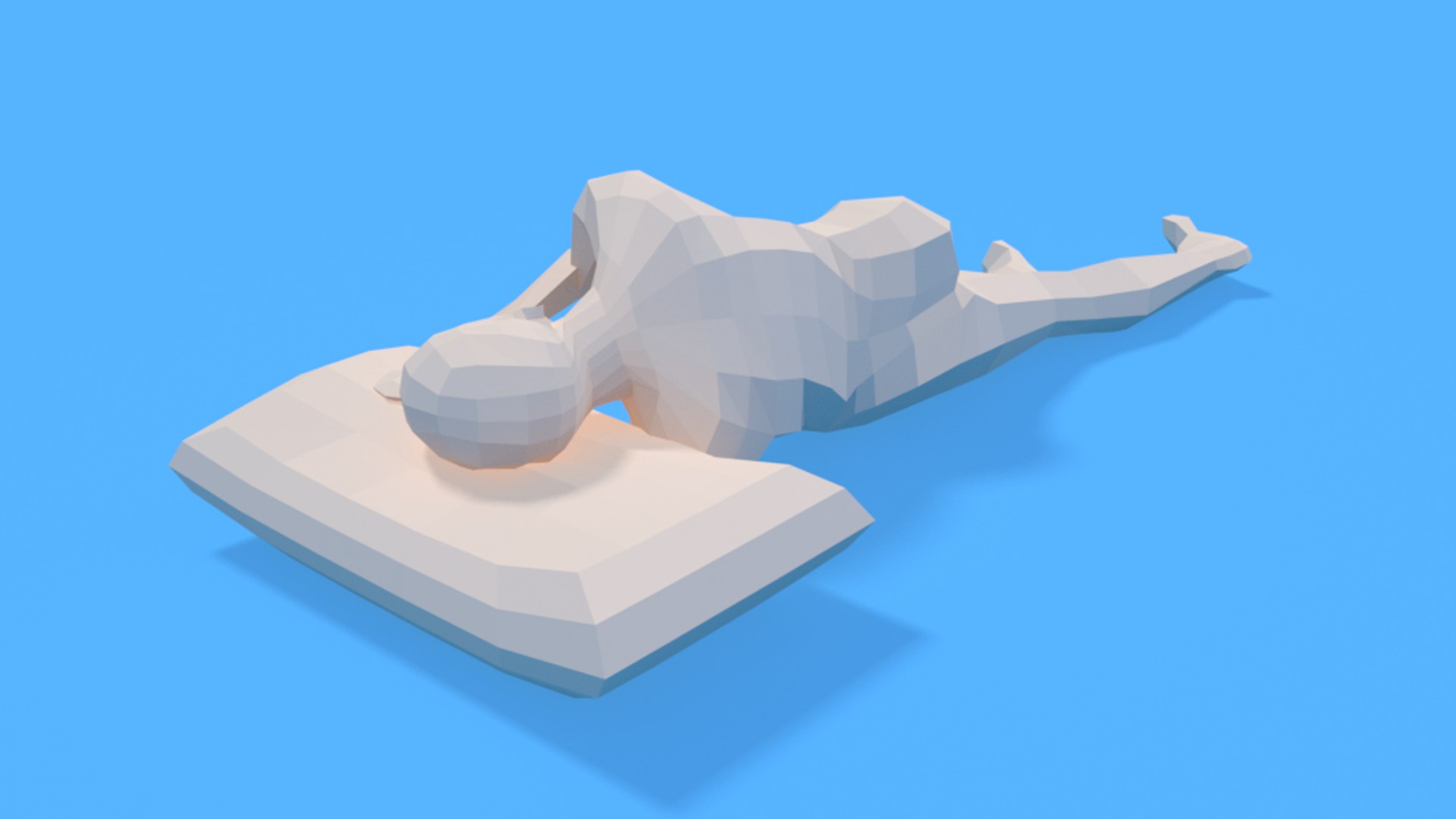 3D kid sleeping model - TurboSquid 1473191