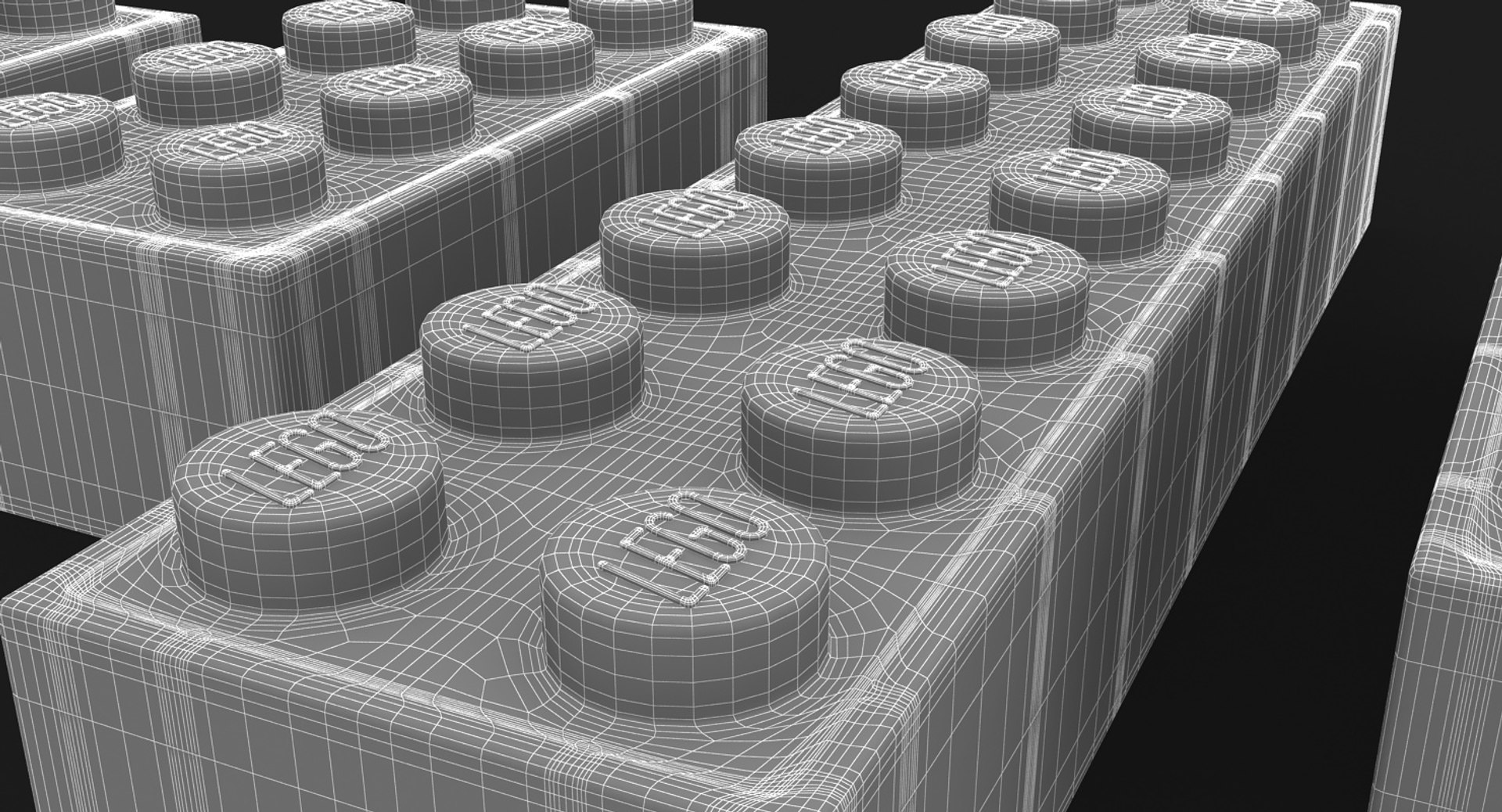 realistic lego bricks set max
