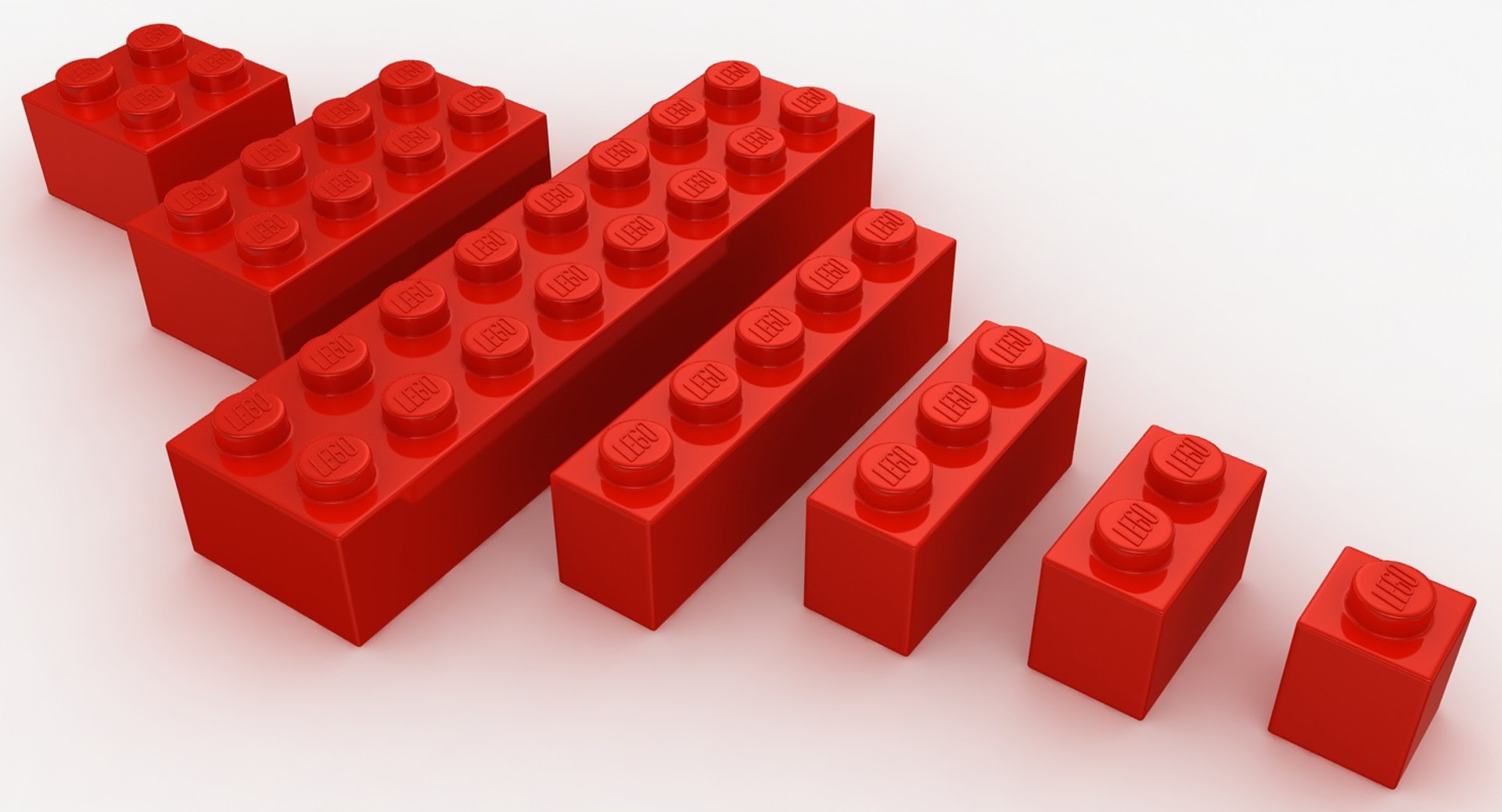 realistic lego bricks set max