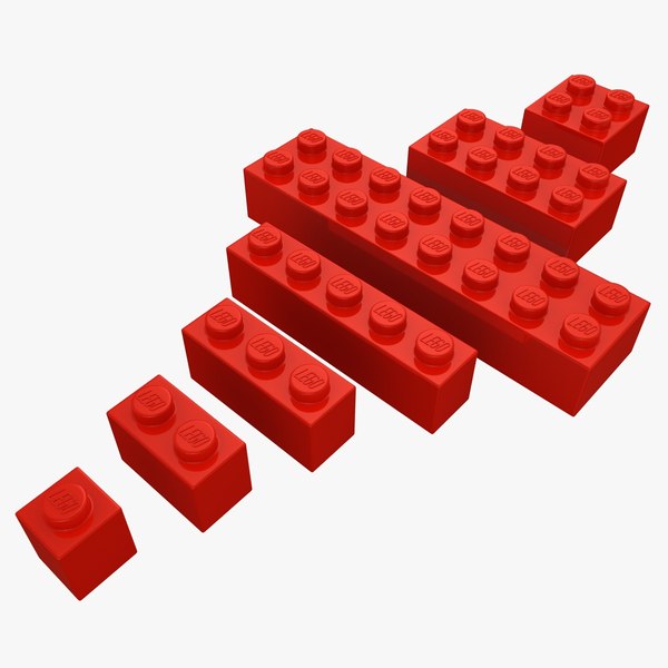 realistic lego bricks set max