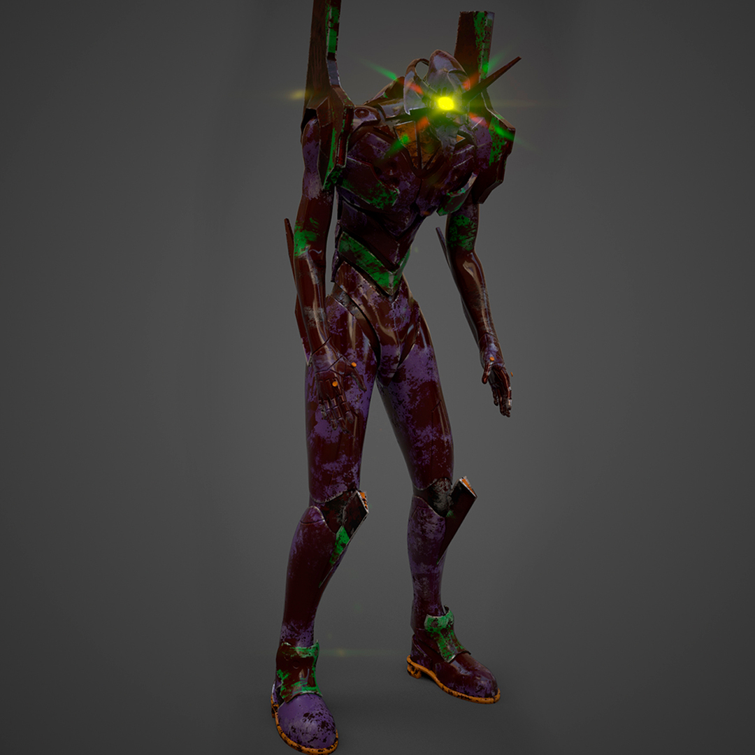 Eva Unit 01 3D - TurboSquid 1802237