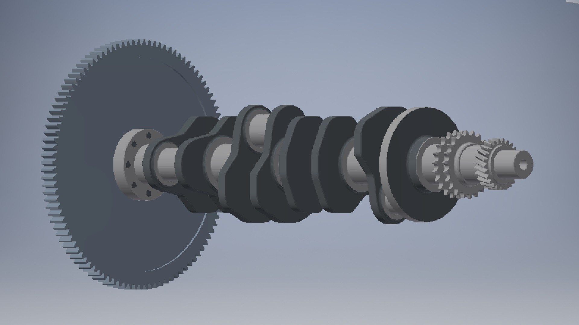 3D Engine V8 crankshaft 3D model - TurboSquid 1796251