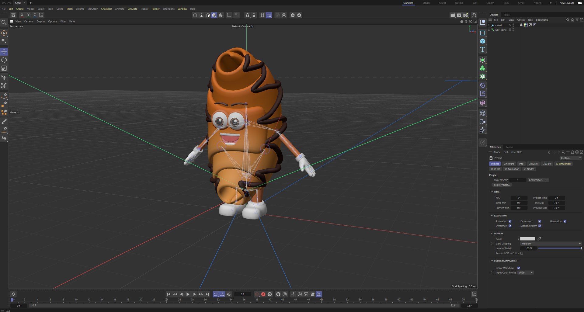 Cartoon Characters Cakes 3D Model - TurboSquid 2317166