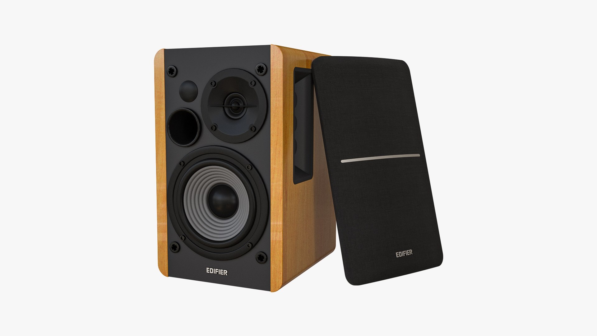 Edifier R1280DB Active Speaker 3D model - TurboSquid 2094825