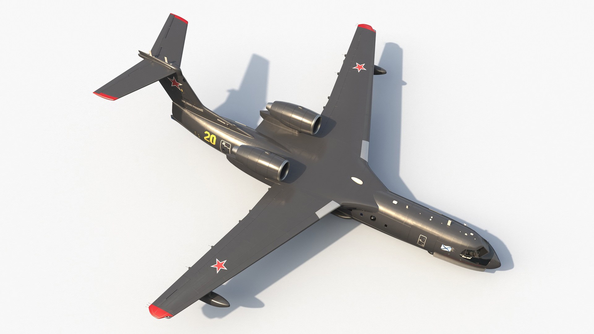 Be 200 Amphibious Aircraft 3D Model - TurboSquid 2276366