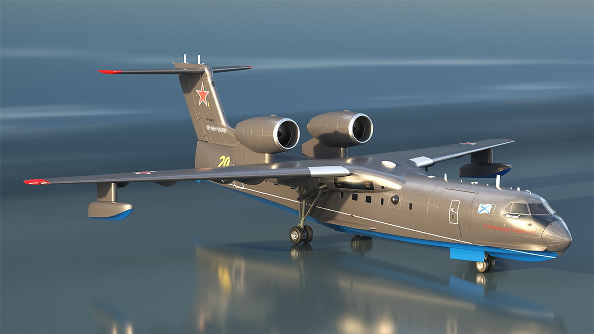 Be 200 Amphibious Aircraft 3D Model - TurboSquid 2276366