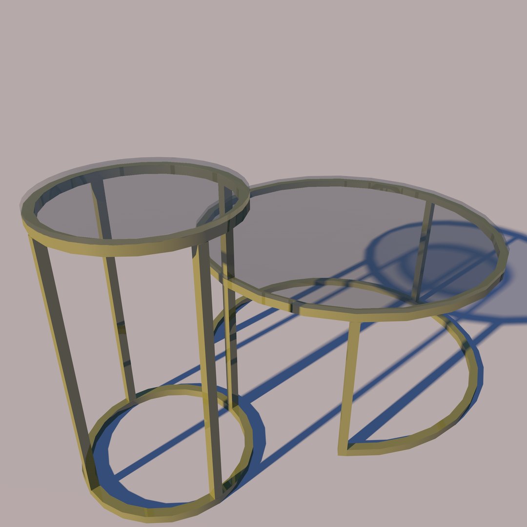Center Table Model - TurboSquid 2234385