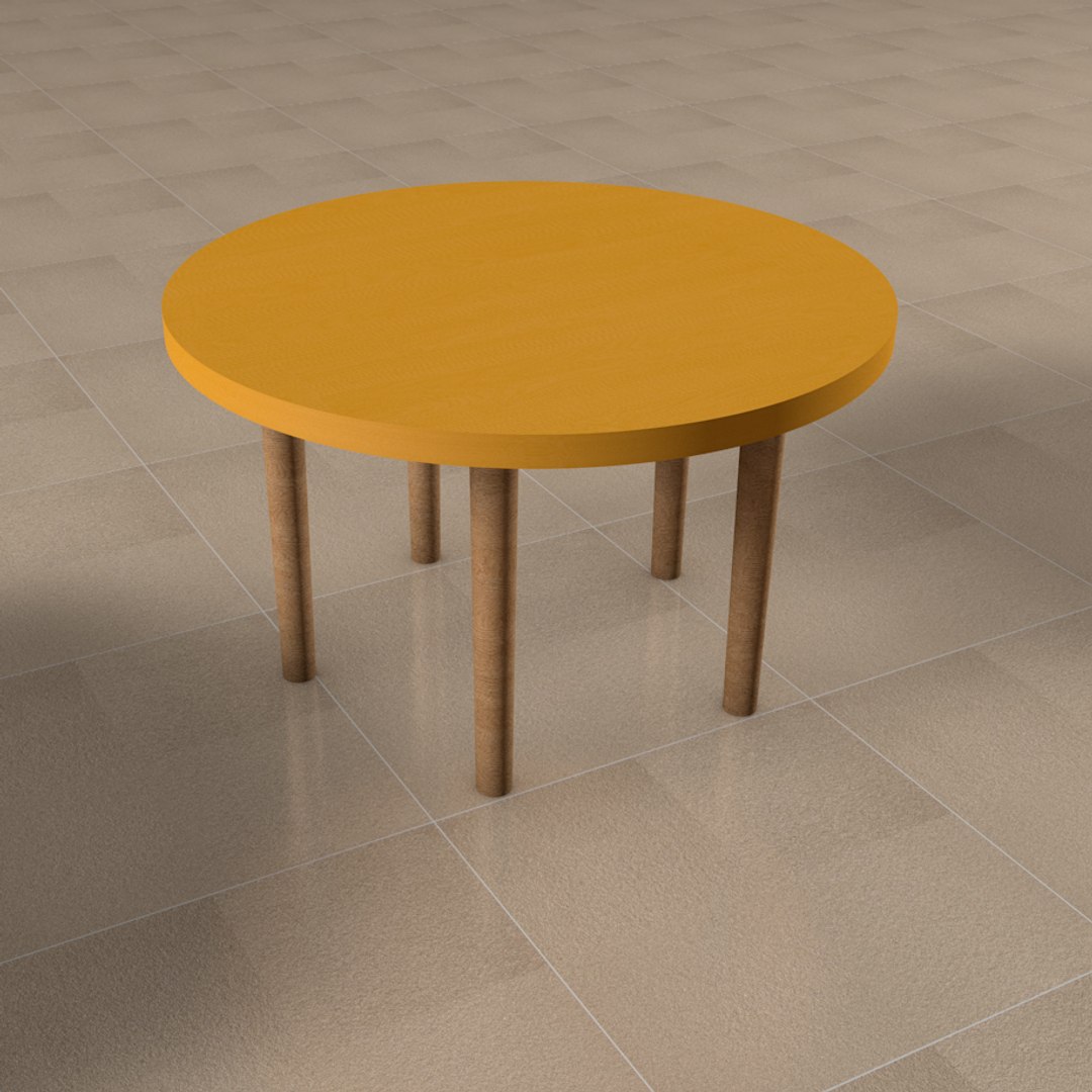 Small Center Table 3D - TurboSquid 1267155