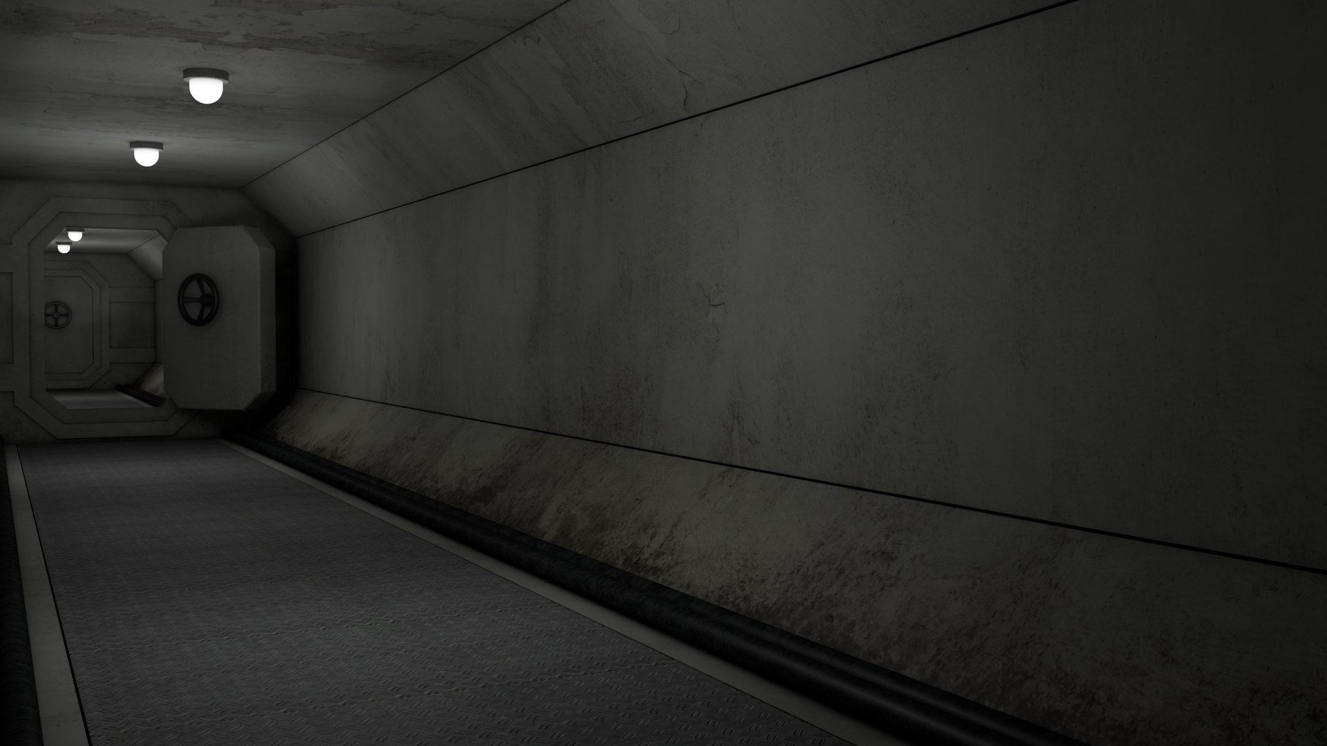 Tunnel 3D Model - TurboSquid 2239866
