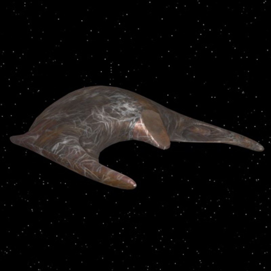 Free C4d Model Space Ship