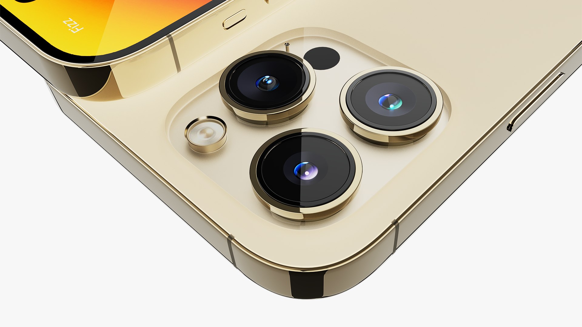 IPhone 14 Pro Max Gold Model - TurboSquid 1969106