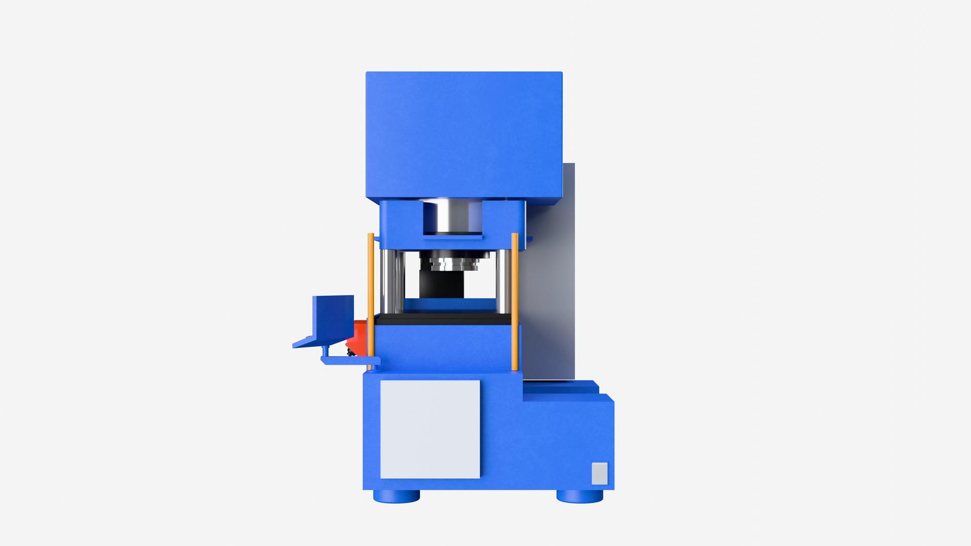 Industrial Hydraulic Press 3D - TurboSquid 2379139