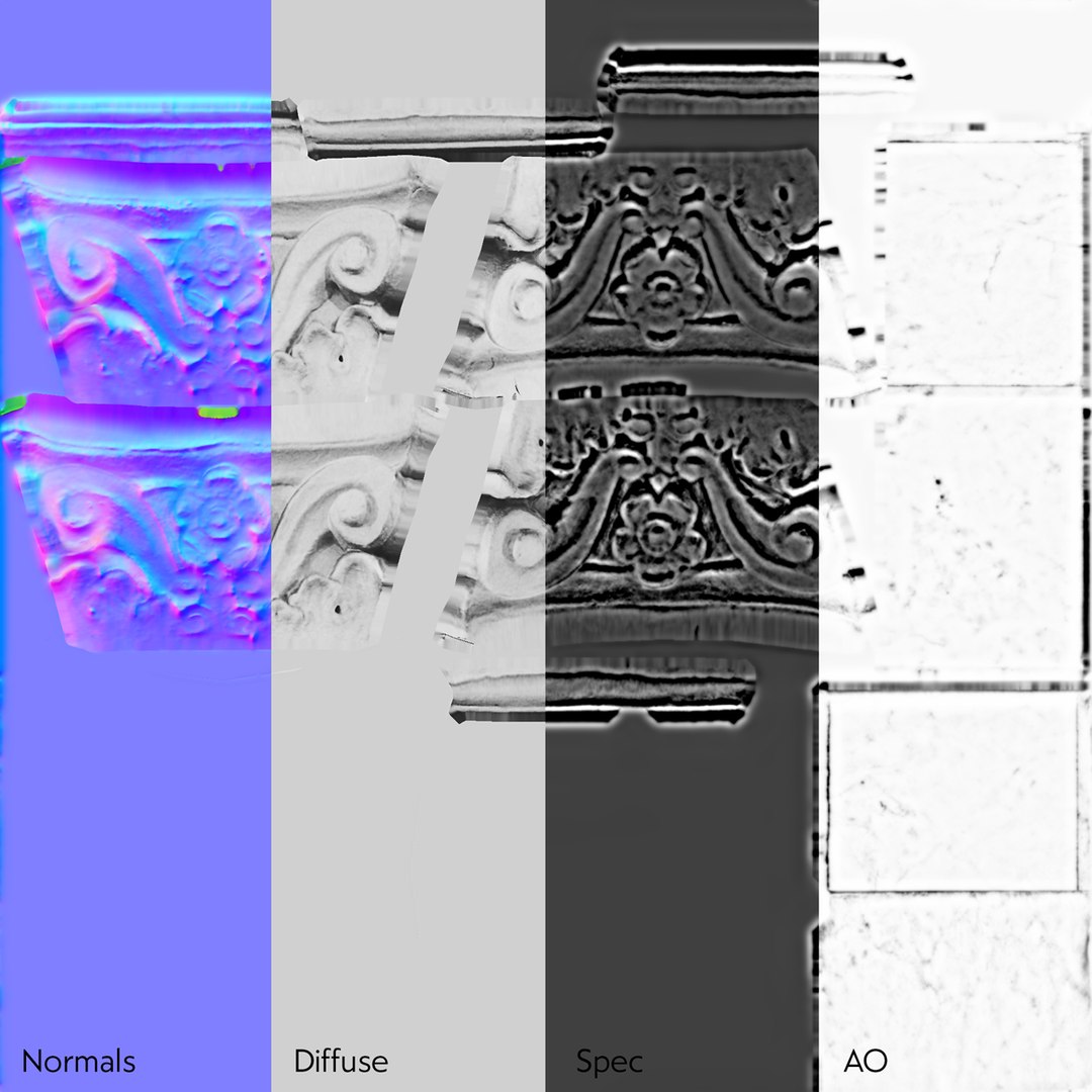 Ancient Column Roman 3D - TurboSquid 1151673