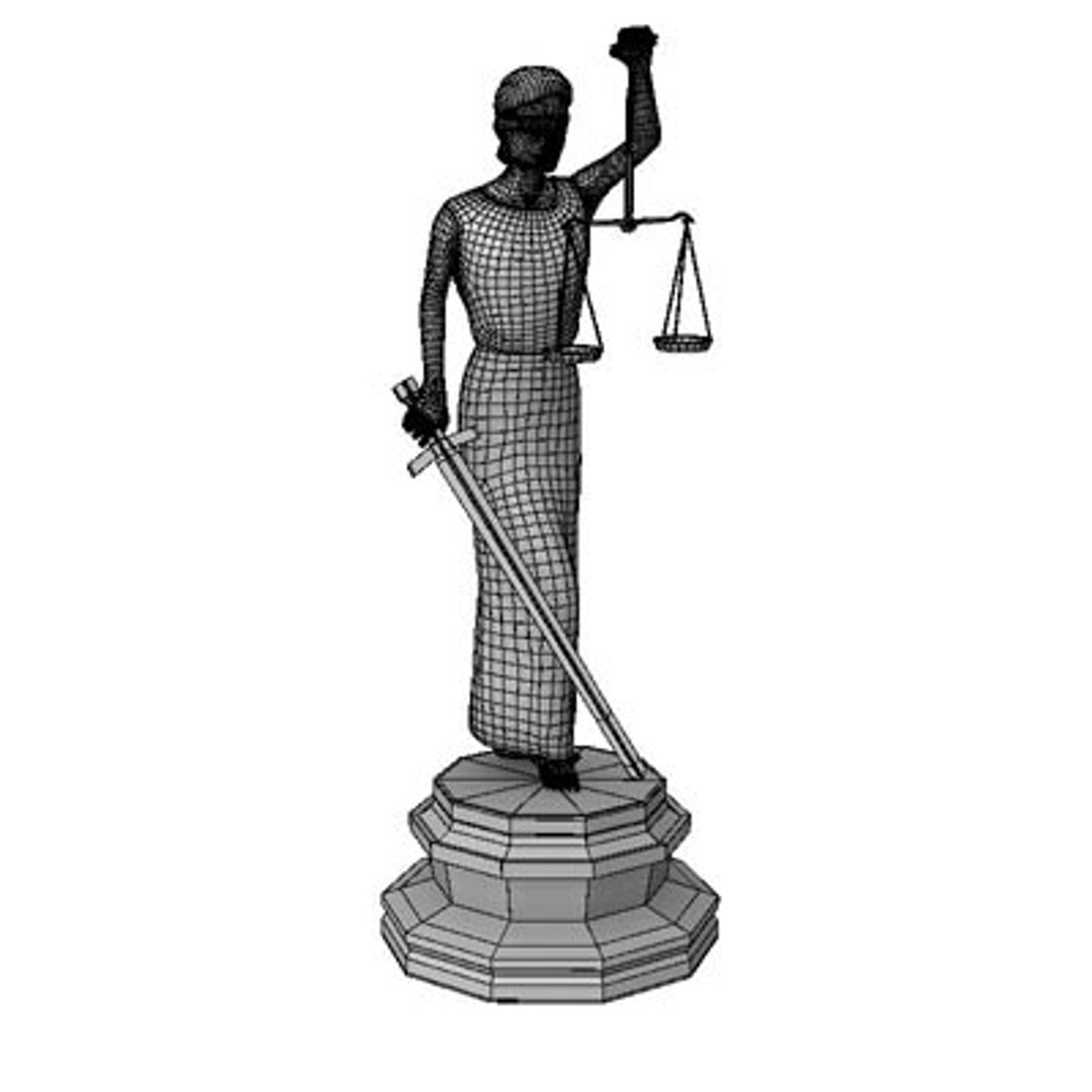 Themis Greek Goddess 3d Model