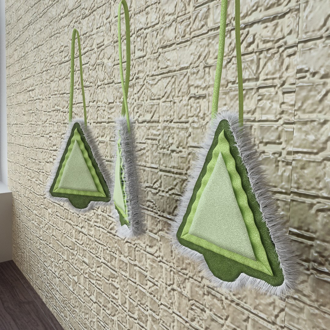 3D christmas toy furry fir tree - TurboSquid 1174041