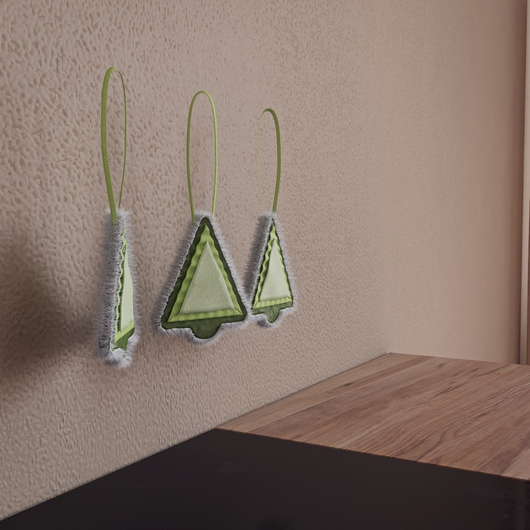 3D christmas toy furry fir tree - TurboSquid 1174041