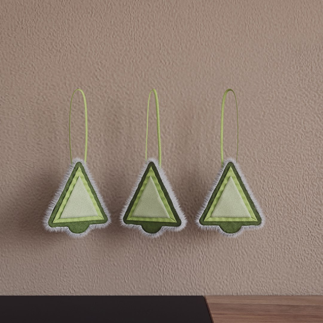 3D christmas toy furry fir tree - TurboSquid 1174041